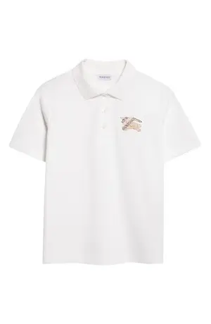 Burberry Priscilla Ekd Cotton Polo