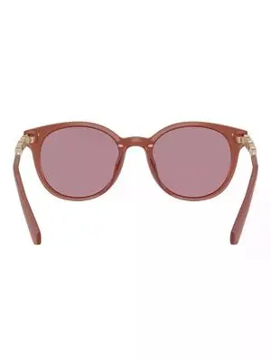 Michael Kors Logo-plaque Round Sunglasses