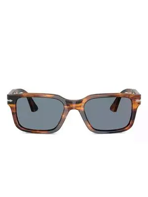 Persol Striped Square Sunglasses