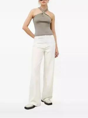 DRYKORN Twist-neck Ribbed Top