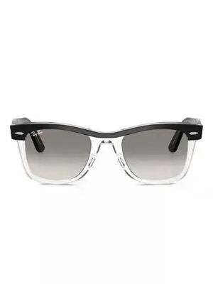 Ray-ban Square-frame Polished Sunglasses - Black