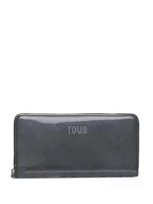 TOUS Zip-around Wallet - Black
