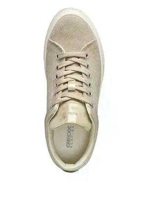 Geox Metallic-panel Platform Sneakers