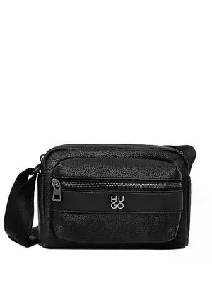 Hugo Zip-fastening Shoulder Bag - Black