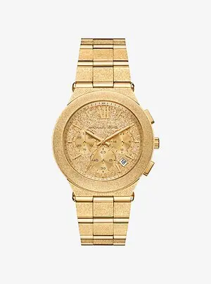 Michael Kors Oversized Billie Frosted Watch - Gold