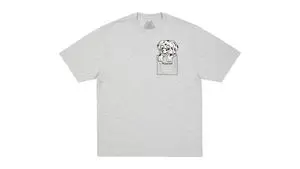 PALACE Palmation T-shirt - Grey Marl