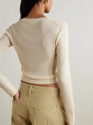 Eterne Clark Ribbed Cashmere Sweater
