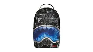 SPRAYGROUND Full Mechanical Shark Dlxr Backpack - Multicolor
