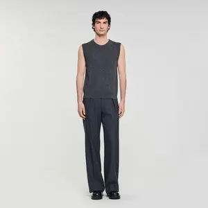 Sandro Cashmere Sweater Vest