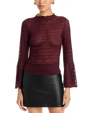 Aqua Lace Blouses