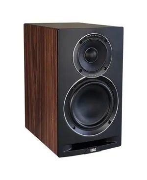ELAC Ubr62 6.5 Inch Bookshelf Speakers Pair - Walnut