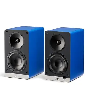 ELAC Dcb41 4.5 Inch Powered Bookshelf Speaker Pair - Blue