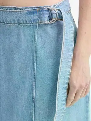 LEVI'S Belted Wrap Maxi Skirt