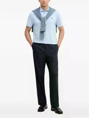 Polo Ralph Lauren Logo-embroidery Patterned Polo Shirt