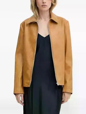 Rag & Bone Zip-front Faux-leather Jacket