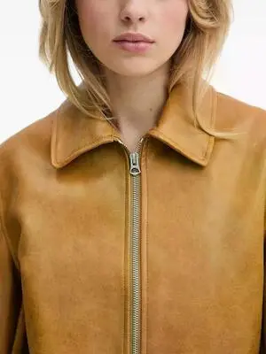 Rag & Bone Zip-front Faux-leather Jacket