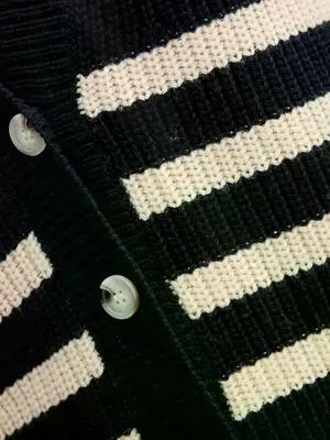 Munthe Striped Button-down Cardigan