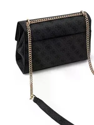 Guess Calista Convertible Monogram-print Crossbody Bag