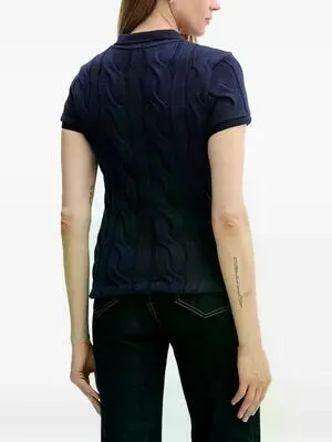 Polo Ralph Lauren Cable-knit Polo Shirt
