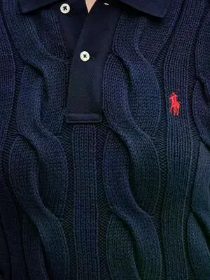 Polo Ralph Lauren Cable-knit Polo Shirt