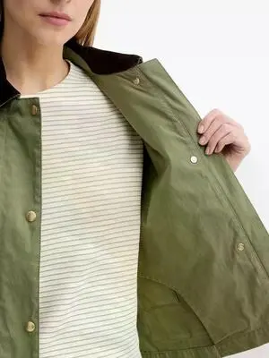 Marc O'polo Buttoned Jacket With Corduroy Collar