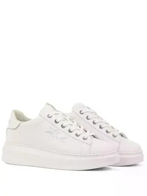 Karl Lagerfeld Rhinestone-embellished Low-top Sneakers - White