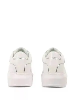 Karl Lagerfeld Rhinestone-embellished Low-top Sneakers - White