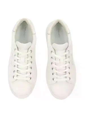 Karl Lagerfeld Rhinestone-embellished Low-top Sneakers - White