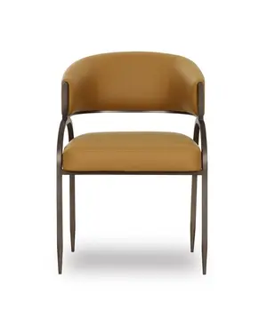 TOV FURNITURE Performance Dining Chair - Brown