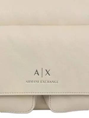 Armani Exchange Utility Shoulder Bag - Neutrals