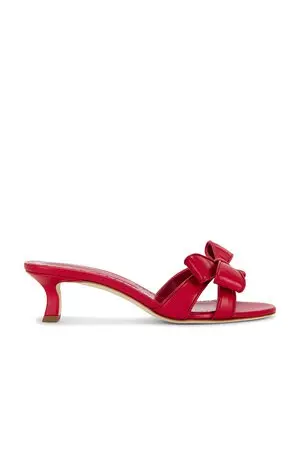 Manolo Blahnik Bow Detailing Mules Clogs For Women