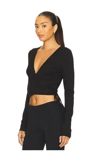 Superdown Wrap Top