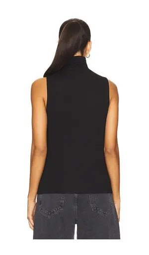 Vince Sleeveless Turtleneck Top