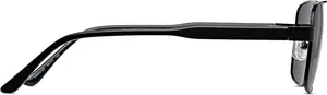 Zenni Aviator Full Rim Frame Sunglasses - Black