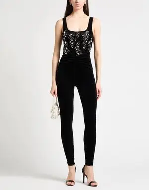 Elisabetta Franchi Jumpsuit With Sequins And Beads