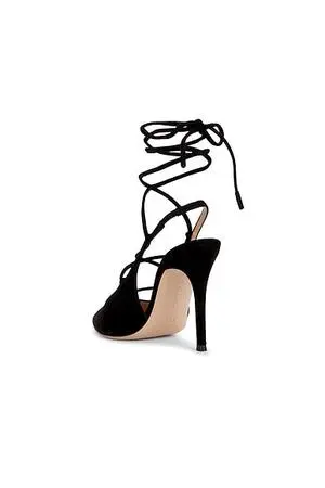 GIANVITO ROSSI Lace Up Stiletto Pumps