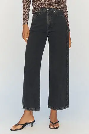 DL1961 Taylor High-rise Relaxed Barrel Jeans - Nightshade
