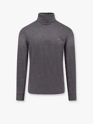 Polo Ralph Lauren Cotton Turtleneck Sweater - Grey