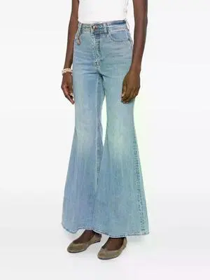 Zimmermann Charm Flared Jeans