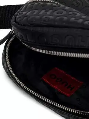 Hugo Debossed Logo Messenger Bag