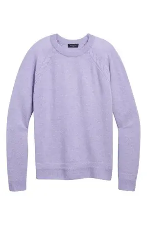 Vineyard Vines Cashmere Crewneck Sweater - Lilac Breeze Heather