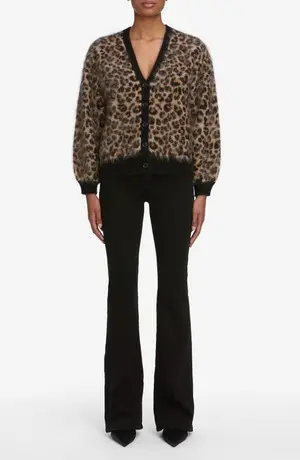 FRAME Brushed Cashmere Cardigan