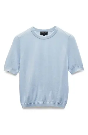 Rag & Bone Adeline Short Sleeve Cashmere Sweater