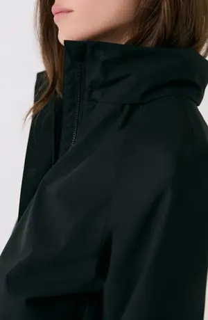 LOLE Alizé Rain Trench Coat - Black
