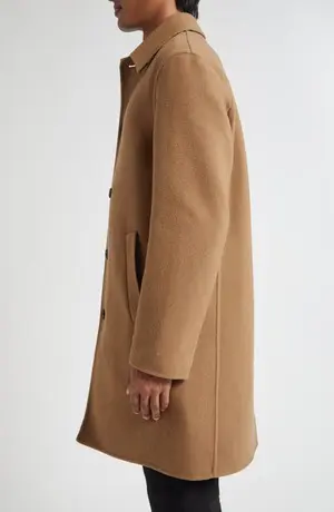 Burberry Worthing Wool Car Coat