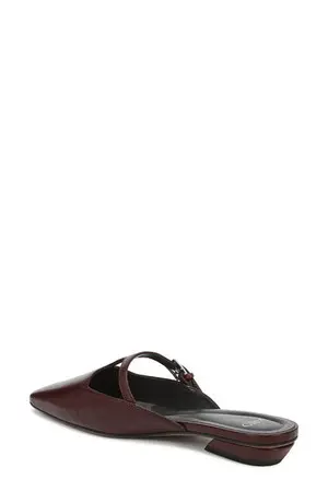 Franco Sarto Dorthea T-strap Mule - Oxblood Red