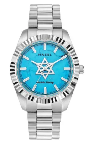 Rachie Shnay The Mazel Turquoise Bracelet Watch - Turqoise