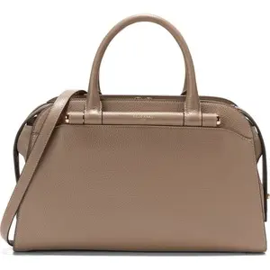 Cole Haan Medium Catherine Leather Satchel - Irish Coffee