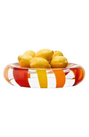 LSA Folk Platter - Orange/red