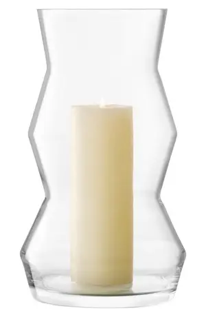 LSA Sculpt Glass Lantern/vase